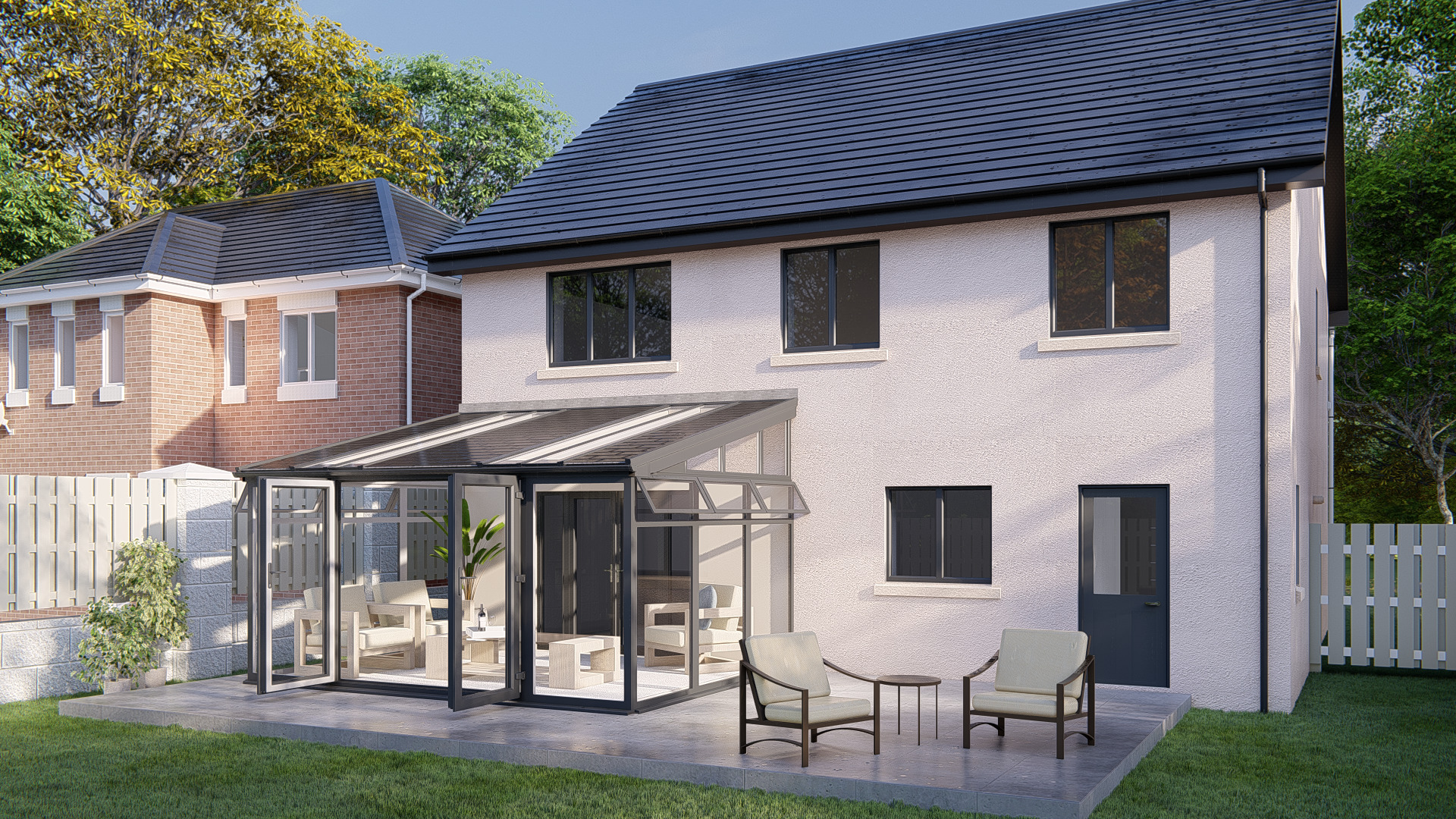 Glass To Ground Range - Britannia Windows